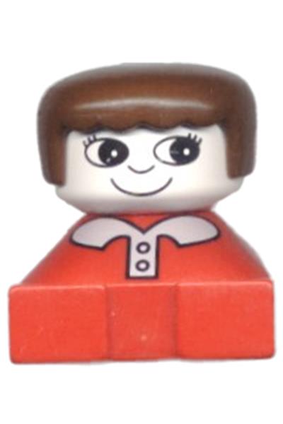 LEGO Duplo Figure with red base 2327pb14 | BrickEconomy