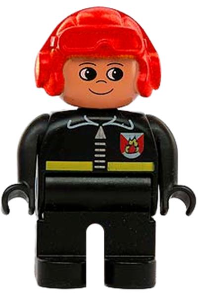 LEGO Duplo Male Fireman 4555pb214 | BrickEconomy