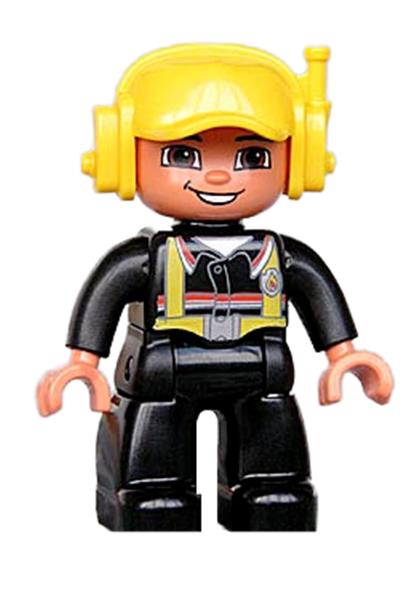 LEGO Duplo Male Firefighter 47394pb100 | BrickEconomy