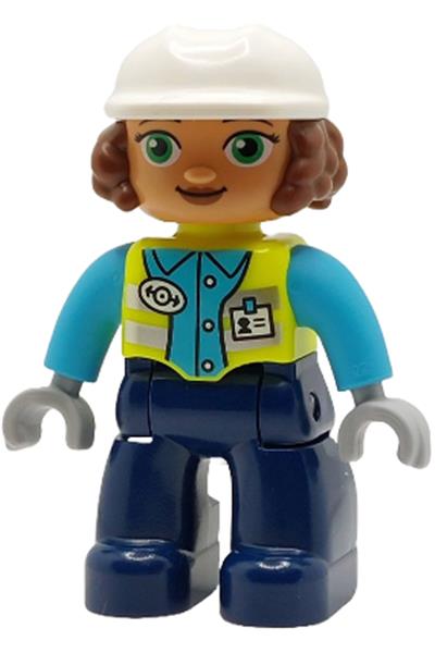 LEGO Duplo Female Train Engineer 47394pb362 | BrickEconomy