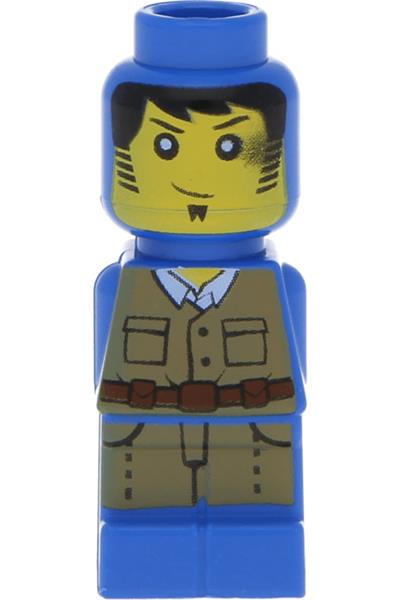 LEGO Microfigure Ramses Return Adventurer Blue 85863pb049 | BrickEconomy
