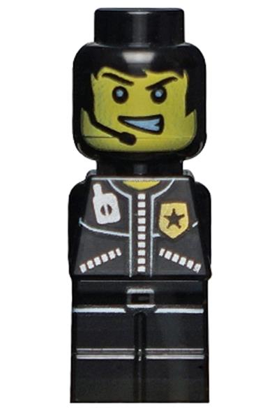 LEGO Microfigure City Alarm Police Officer 85863pb074 | BrickEconomy