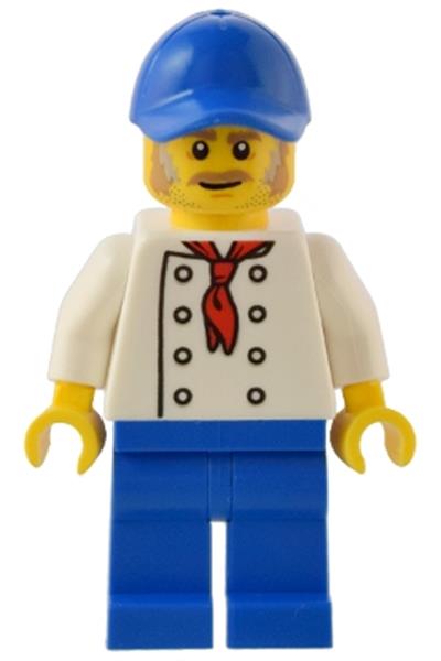 LEGO Hot Dog Stand Manager Minifigure adp089 | BrickEconomy