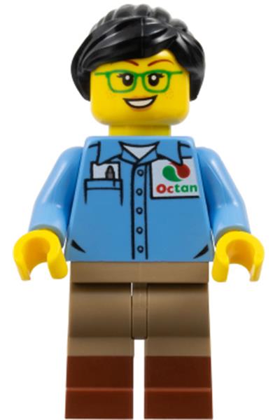 LEGO Train Worker Minifigure adp123 | BrickEconomy