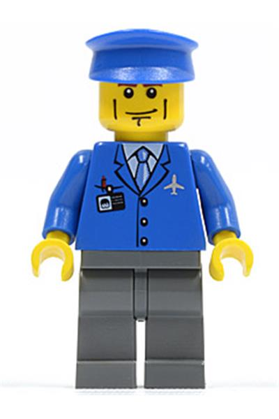 LEGO Airport Pilot Minifigure air039 | BrickEconomy