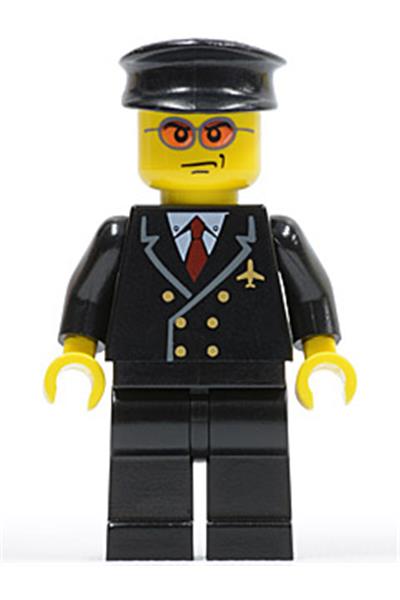 LEGO Airport Pilot Minifigure air042 | BrickEconomy