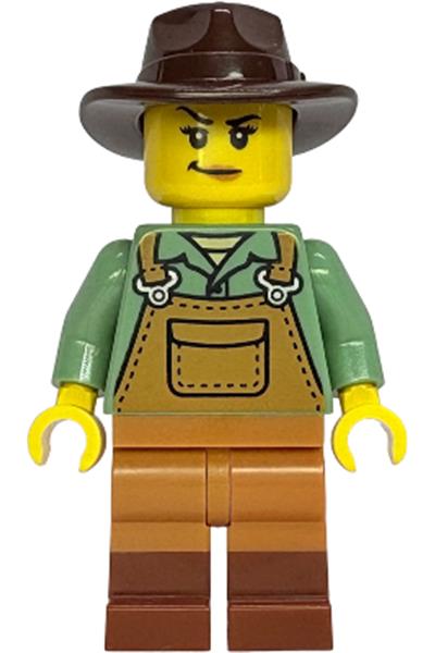 LEGO Female Gold Mine Miner Minifigure bdp305 | BrickEconomy