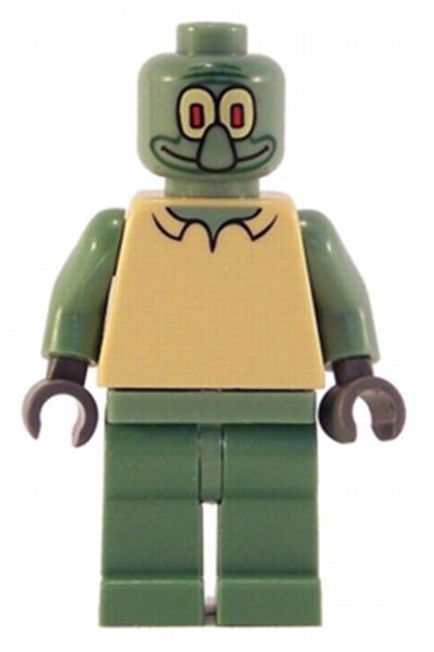 LEGO Squidward Minifigure bob003 | BrickEconomy