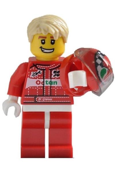 LEGO Race Car Driver Minifigure col040 | BrickEconomy