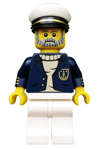 LEGO Sea Captain Minifigure col154 | BrickEconomy