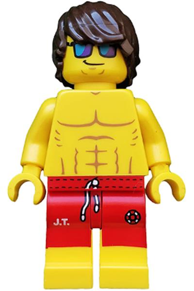 LEGO Lifeguard Minifigure col185 | BrickEconomy