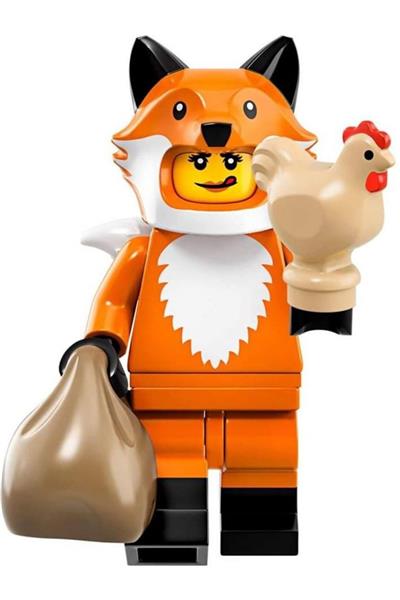 LEGO Fox Costume Girl Minifigure col355 | BrickEconomy