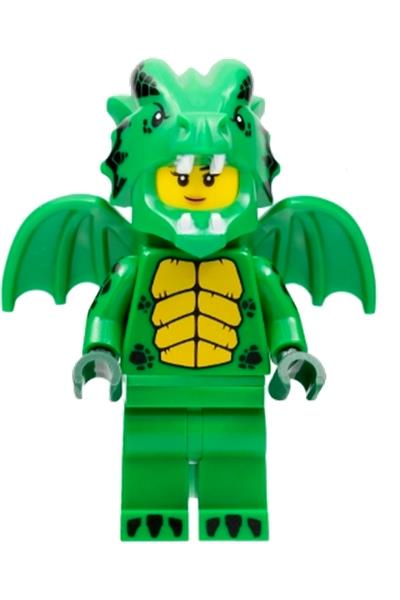LEGO Green Dragon Costume Minifigure col409 | BrickEconomy