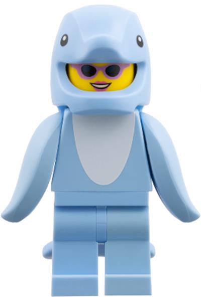 LEGO Dolphin Costume Fan Minifigure col469 | BrickEconomy
