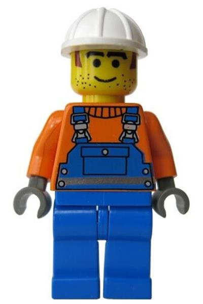 LEGO Construction Workman Jon Minifigure con002 | BrickEconomy
