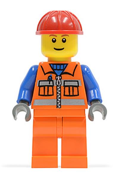 LEGO Construction Worker Minifigure cty0014 | BrickEconomy