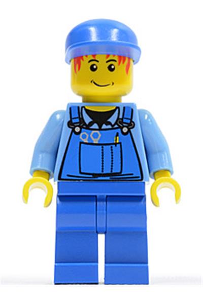 LEGO Male in Blue Overalls Minifigure cty0050 | BrickEconomy