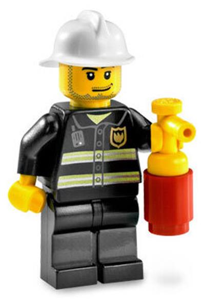 LEGO Fireman Minifigure cty0093 | BrickEconomy