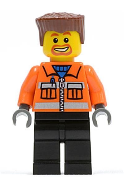 LEGO Construction Worker Minifigure cty0154 | BrickEconomy