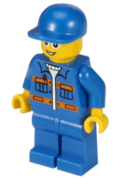 LEGO Male in blue jacket Minifigure cty0224 | BrickEconomy