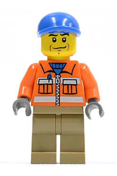 LEGO Construction Worker Minifigure cty0293 | BrickEconomy
