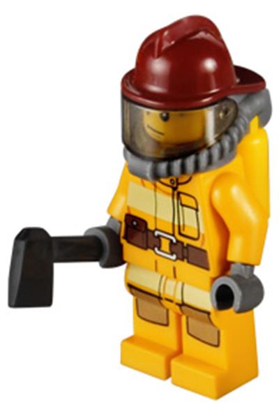 LEGO Firefighter Minifigure cty0301 | BrickEconomy