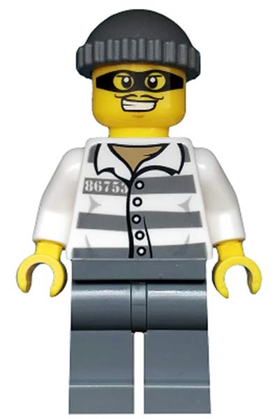 LEGO Jail Prisoner Minifigure cty0486 | BrickEconomy
