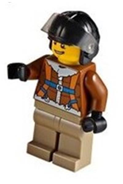 LEGO Arctic Helicopter Pilot Minifigure cty0495 | BrickEconomy
