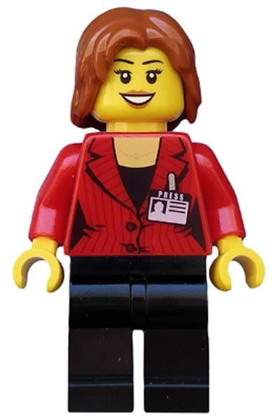 LEGO Press Woman Reporter Minifigure cty0510 | BrickEconomy