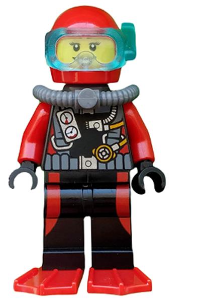 LEGO Scuba Diver Minifigure cty0559 | BrickEconomy