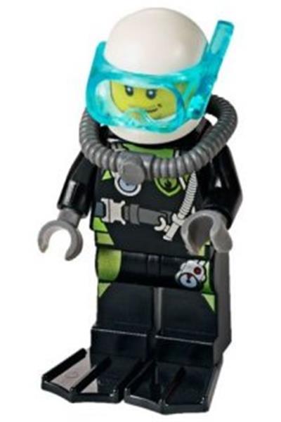 LEGO Firefighter Scuba Diver Minifigure cty0639 | BrickEconomy