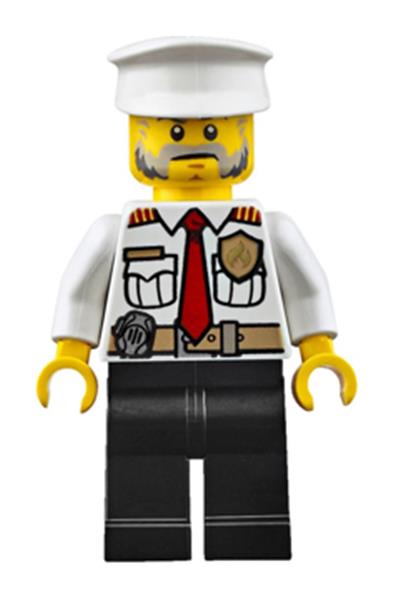 LEGO Fire Boat Captain Minifigure cty0647 | BrickEconomy