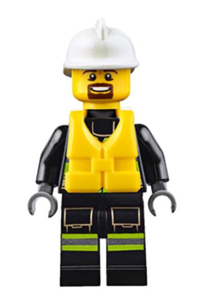 LEGO Firefighter Minifigure cty0649 | BrickEconomy