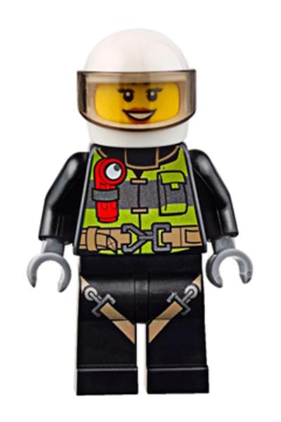 LEGO Firefighter Female Minifigure cty0651 | BrickEconomy