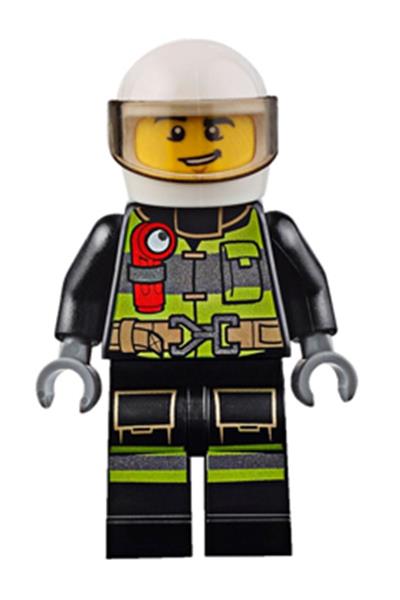 LEGO Firefighter Male Minifigure cty0652 | BrickEconomy