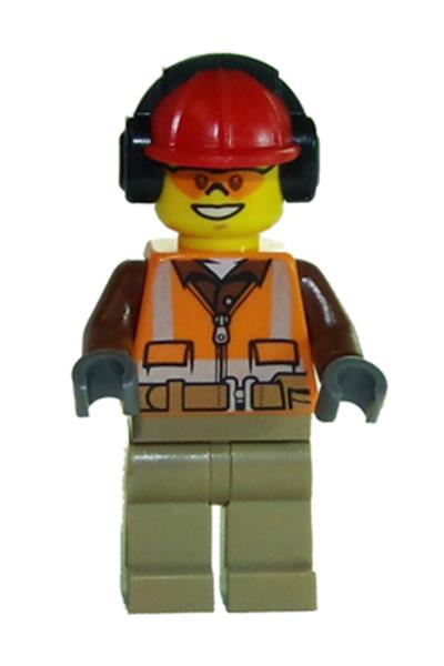 LEGO Construction Worker Minifigure cty0699 | BrickEconomy
