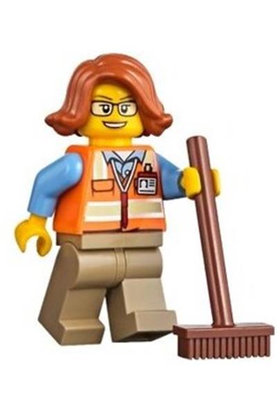 LEGO Cargo Center Worker Minifigure cty0801 | BrickEconomy