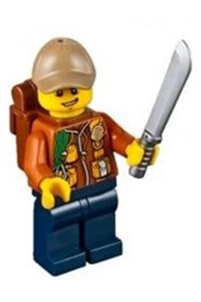 LEGO City Jungle Explorer Minifigure cty0805 | BrickEconomy