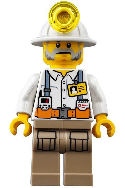 LEGO Miner Foreman Minifigure cty0876 | BrickEconomy