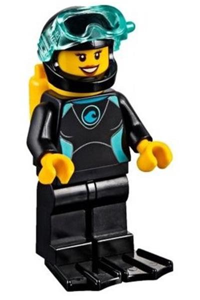 LEGO Diver Minifigure cty0959 | BrickEconomy