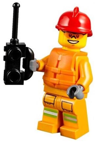 LEGO Firefighter Minifigure cty0974 | BrickEconomy