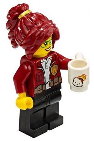 LEGO Freya McCloud Fire Chief Minifigure cty1012 | BrickEconomy