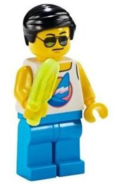 LEGO Beach Tourist Minifigure cty1054 | BrickEconomy