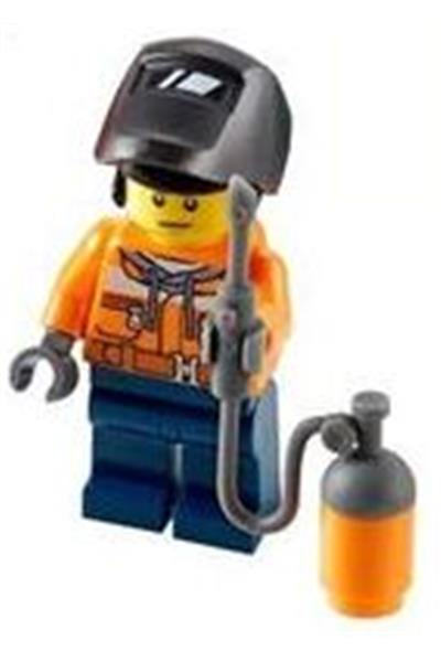 LEGO Construction Worker Minifigure cty1115 | BrickEconomy