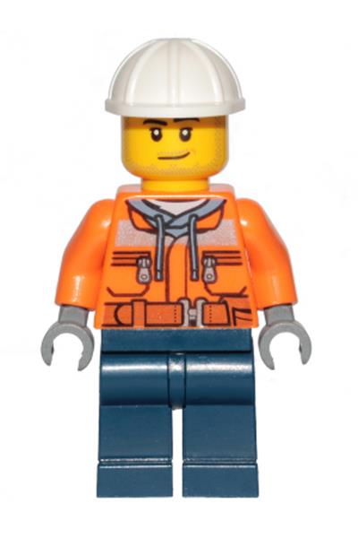 LEGO Construction Worker Minifigure cty1154 | BrickEconomy