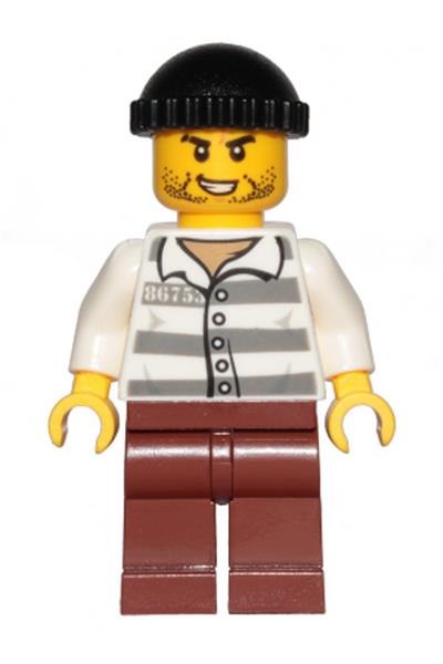 LEGO Jail Prisoner Minifigure cty1156 | BrickEconomy