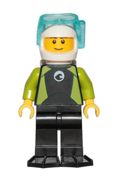 LEGO Diver Minifigure cty1191 | BrickEconomy