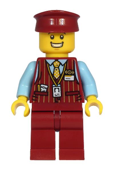 LEGO Tram Driver Minifigure cty1220 | BrickEconomy