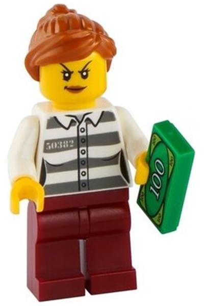 LEGO Female Prisoner Minifigure cty1275 | BrickEconomy