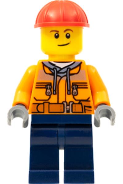 LEGO Construction Worker Minifigure cty1286 | BrickEconomy